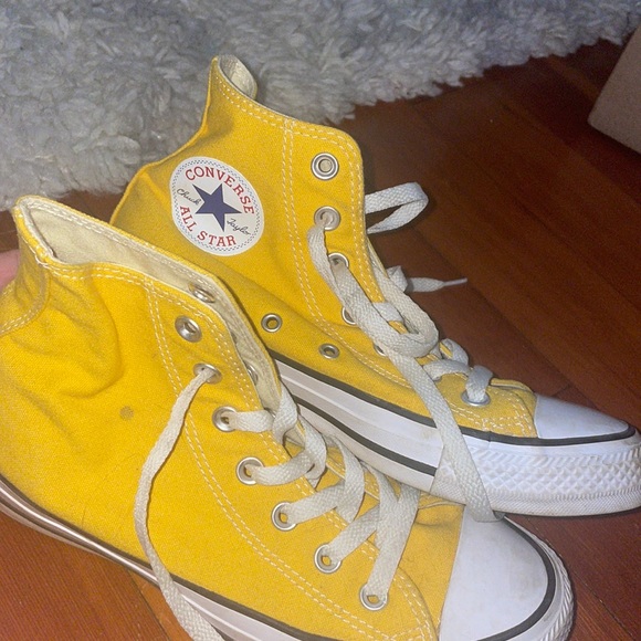 Converse | Shoes | Yellow Converse | Poshmark